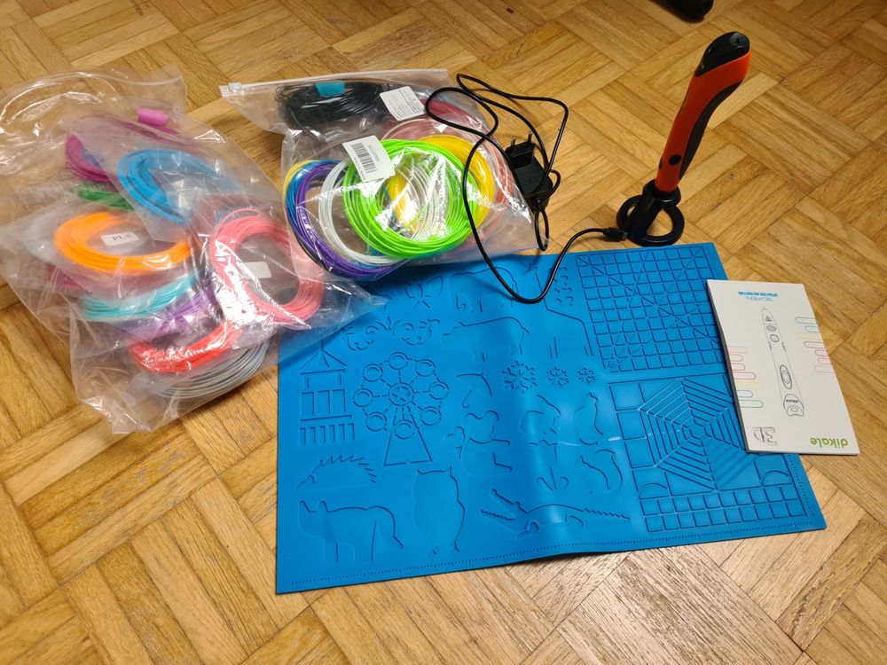 Dikale 3D Drucker Stift mit 1.75mm PLA Filament | Kaufen auf Ricardo