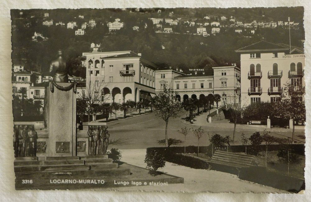 AK LOCARNO-MURALTO TI, lungo Lago e Stazioni (Gebraucht) in Wallisellen für CHF 4 – mit ...