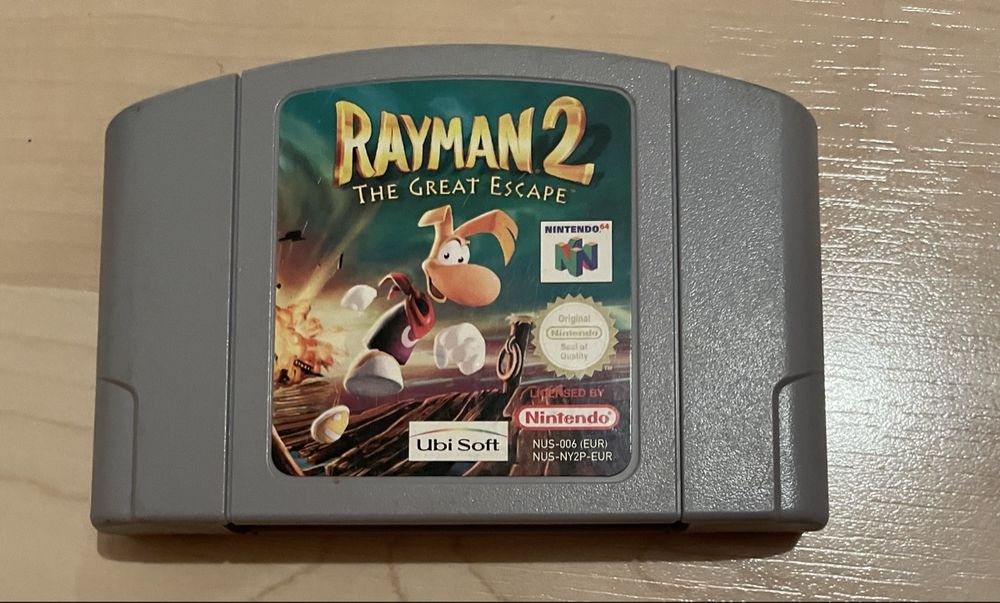 Nintendo 64 – Rayman 2: The Great Escape – Original Modul (Gebraucht ...