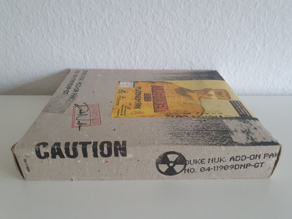 PC Game Duke Nukem 3D Plutonium Pak (1996) US Holo Big Box (Gebraucht ...