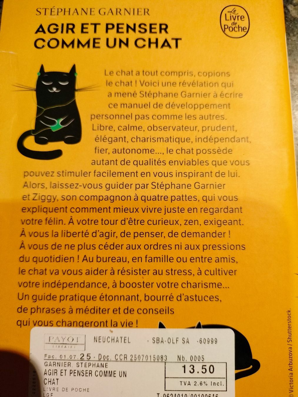 Agir et penser comme un chat Stéphane Garnier (D'occasion) à Cortaillod ...