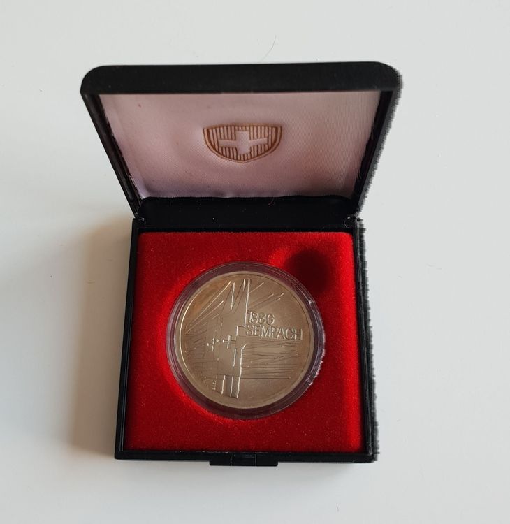 Sempach: Pièce commémorative 5 chf 1986 | Kaufen auf Ricardo