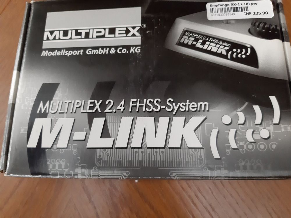 MULTIPLEX Empfänger RX - 12-DR POR (Neu und originalverpackt) in Rüti ...