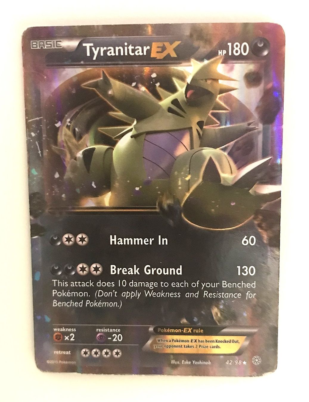 TYRANITAR EX – 42/98 – XY Ancient Origins 🔥 (Gebraucht) in Stallikon ...