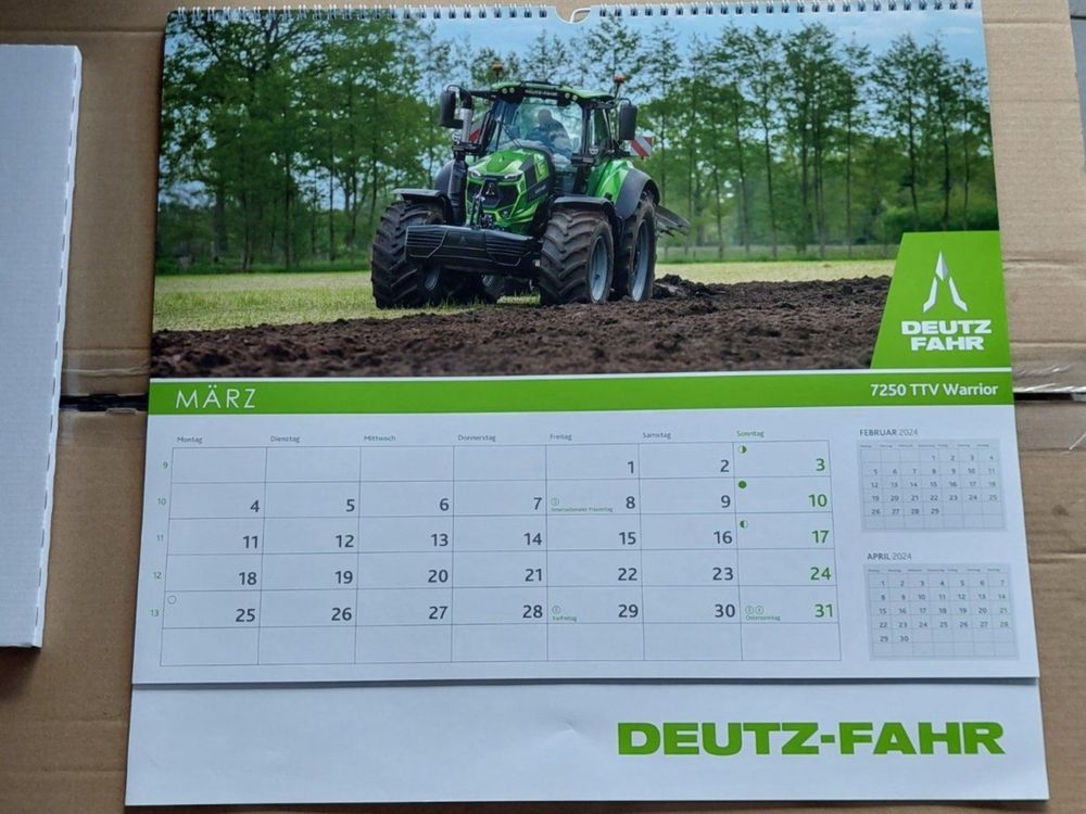 Deutz Kalender 2024 (Neuf (Voir description)) à Thalheim AG pour CHF 7. ...