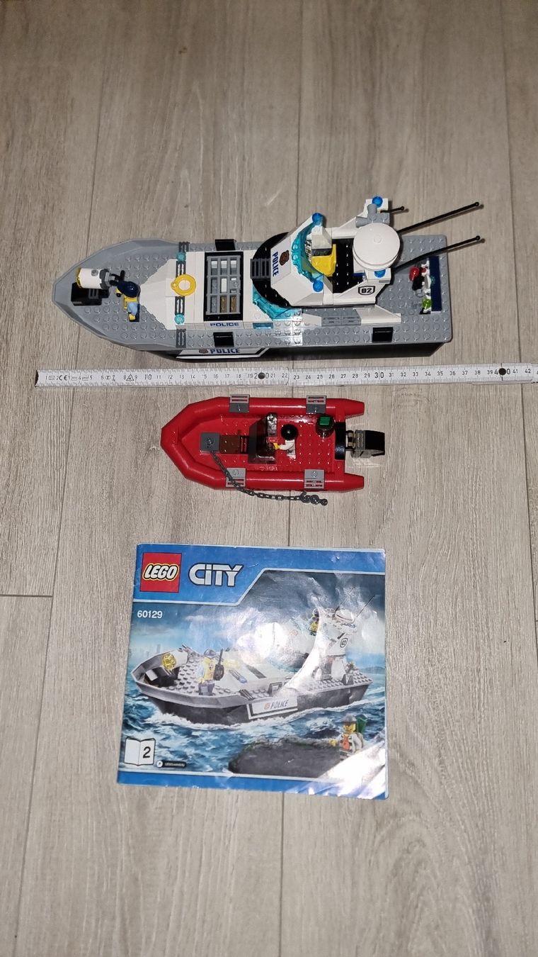 LEGO City Polizei Boot Set 60129 mit Anleitung! (Gebraucht) in ...