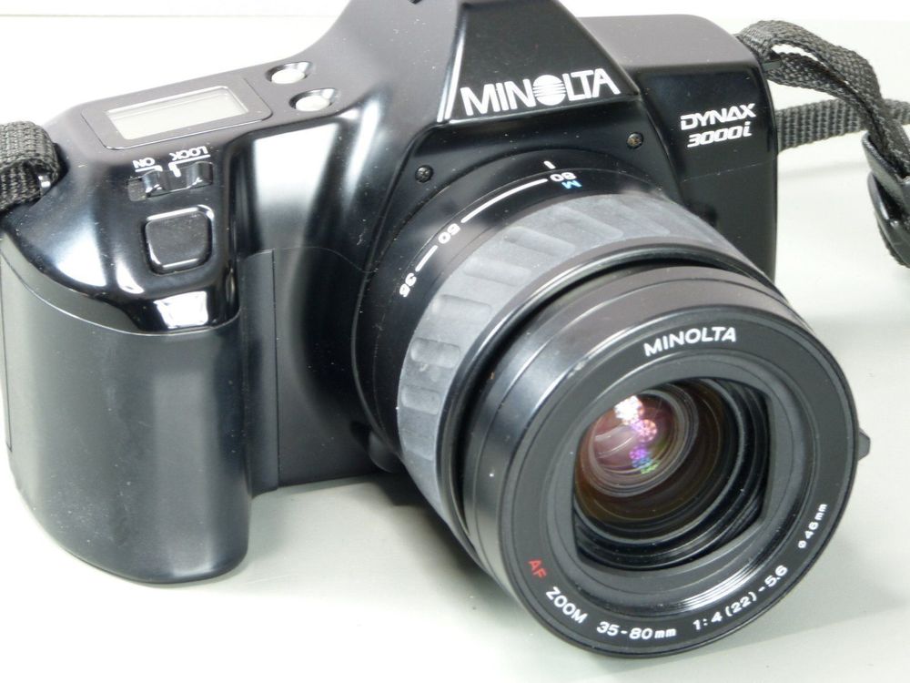 Minolta Dynax 3000i+AF Zoom 35-80 F4-5.6 (Gebraucht) in Rheineck für ...