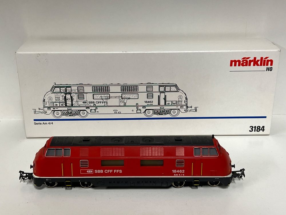 Märklin Serie Am 4/4 3184 SBB H0 AC (Gebraucht) in Geroldswil für CHF ...