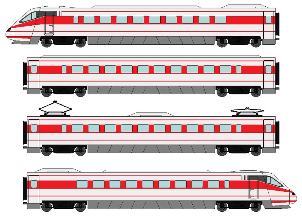 SALE ! - RIVAROSSI HR2230 FS ETR 480 - 38 Eurostar Ep. V (Neu und ...