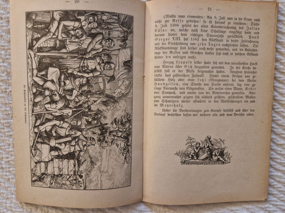 Sempacher Jubelfeier 1886 (Illustrierte Volksschrift) (Gebraucht) in ...