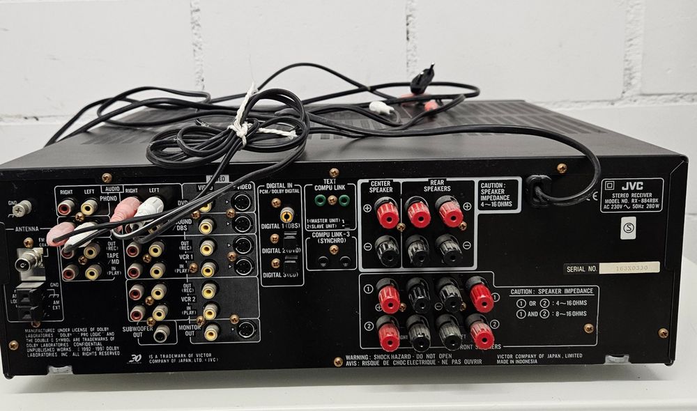 JVC RX-884R Audio/Video/Control Receiver (Gebraucht) in Schlieren für ...