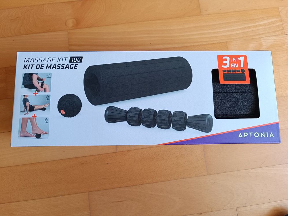 Massage Kit Aptonia Black Roll | Kaufen auf Ricardo