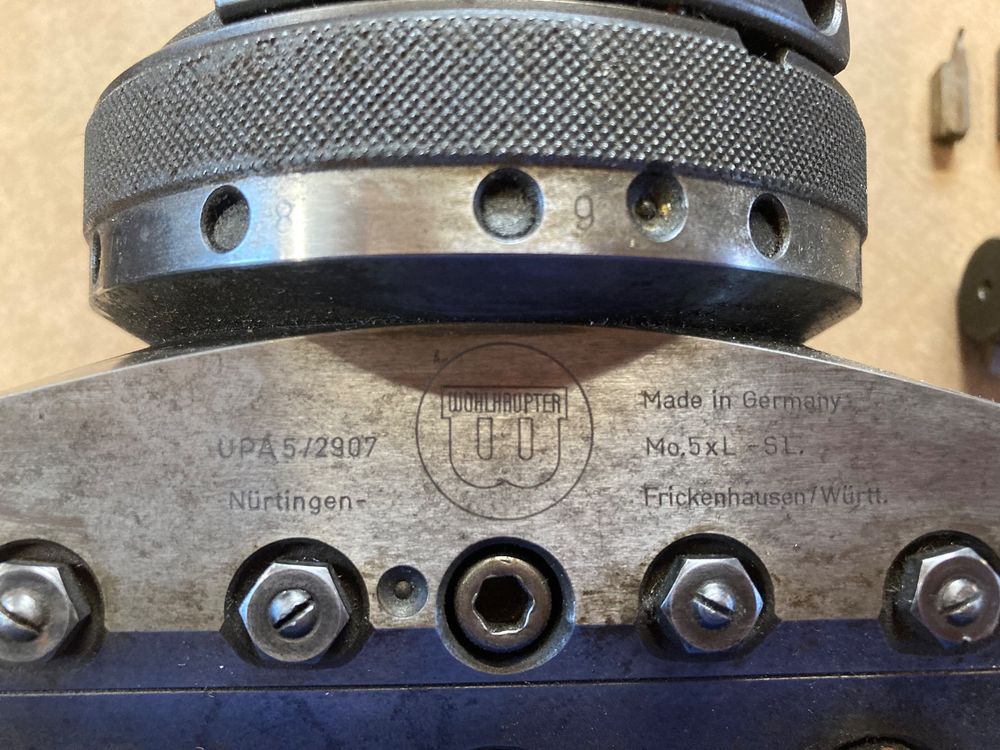 Wohlhaupter Ausdrehkopf UPA5 | Kaufen auf Ricardo