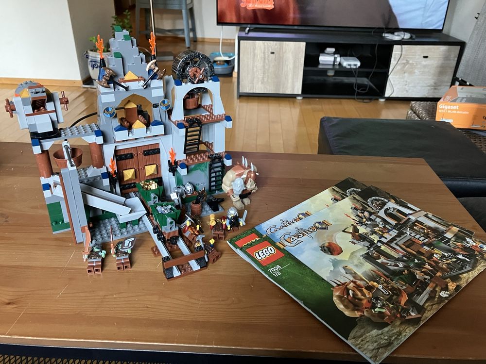 Lego 7036 Dwarves‘ Mine komplett mit Anleitung und Figuren (Gebraucht ...