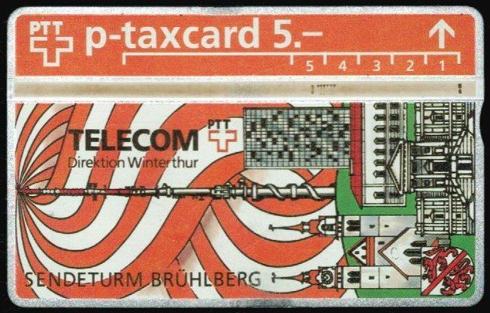 Taxcard 410L_65443 Telecom Winterthur Feuerwehr (Gebraucht) in Zürich ...