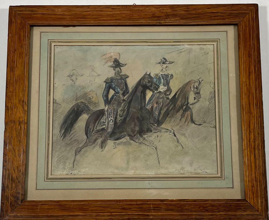 Constantin Guys (1802/5-1892) Aquarell | Acheter sur Ricardo