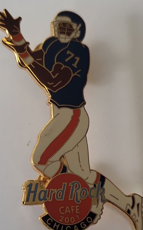 Hard Rock Cafe Pin Chicago 2001 Football Spieler Sammler | Kaufen auf ...