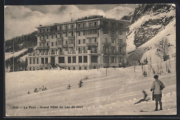 AK Le Pont, Grand Hotel du Lac de Joux (Gebraucht) in Berlin für CHF 10 ...