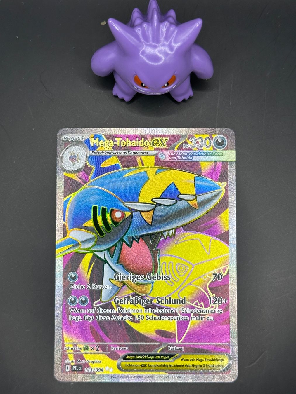 Pokémon Fatale Flammen - Mega-Tohaido ex PFL 113 DE🔴 (Neu (gemäss ...