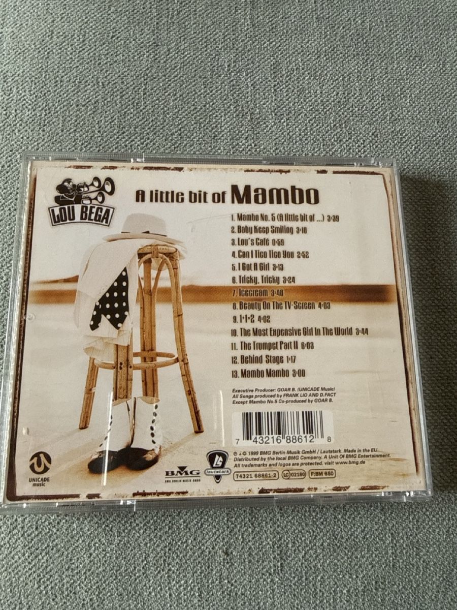 Cd lou bega a Little bit of mambo (D'occasion) à Genève pour CHF 2 ...
