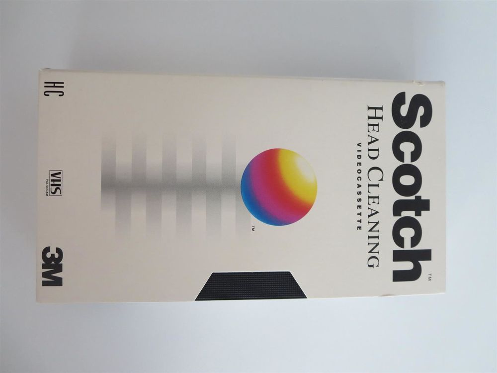 Scotch HEAD CLEANING Videocassette , VHS (Neu (gemäss Beschreibung)) in ...