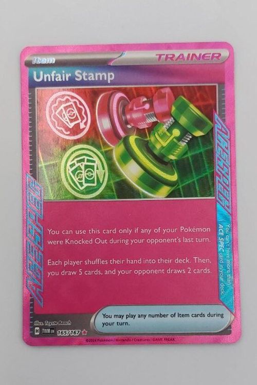 Unfair Stamp (165/167 Twilight Masquerade) NM / ENG (Gebraucht) in ...