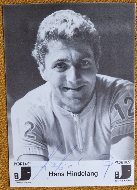 Hans Hindelang - Radsport - handsigniert (Gebraucht) in Menziken für ...