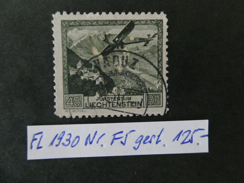 FL 1930 Nr. F5 schön gestempelt | Kaufen auf Ricardo