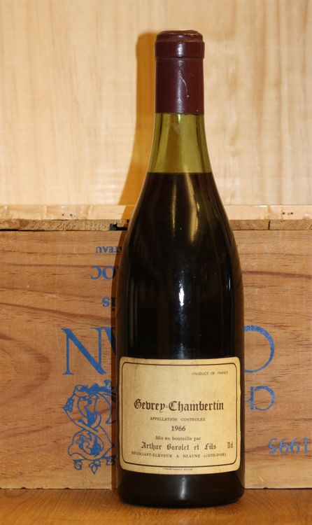 1 Fl. Gevrey Chambertin 1966 Arthur Barolet (Neu (gemäss Beschreibung ...
