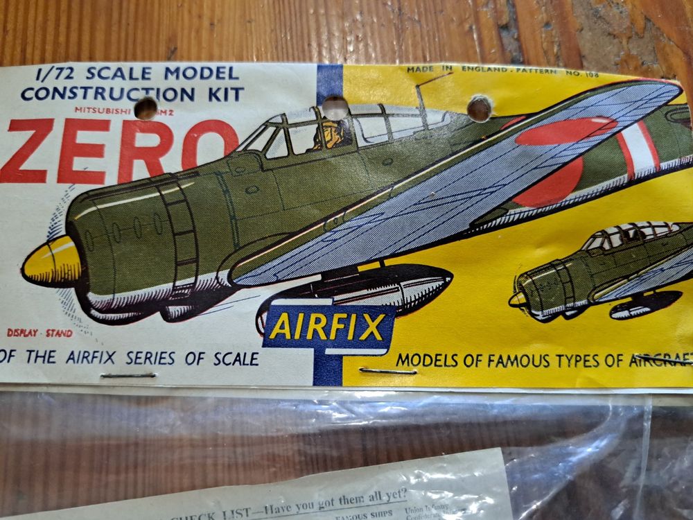 Zero Fighter 1/72 airfix 108 | Kaufen auf Ricardo
