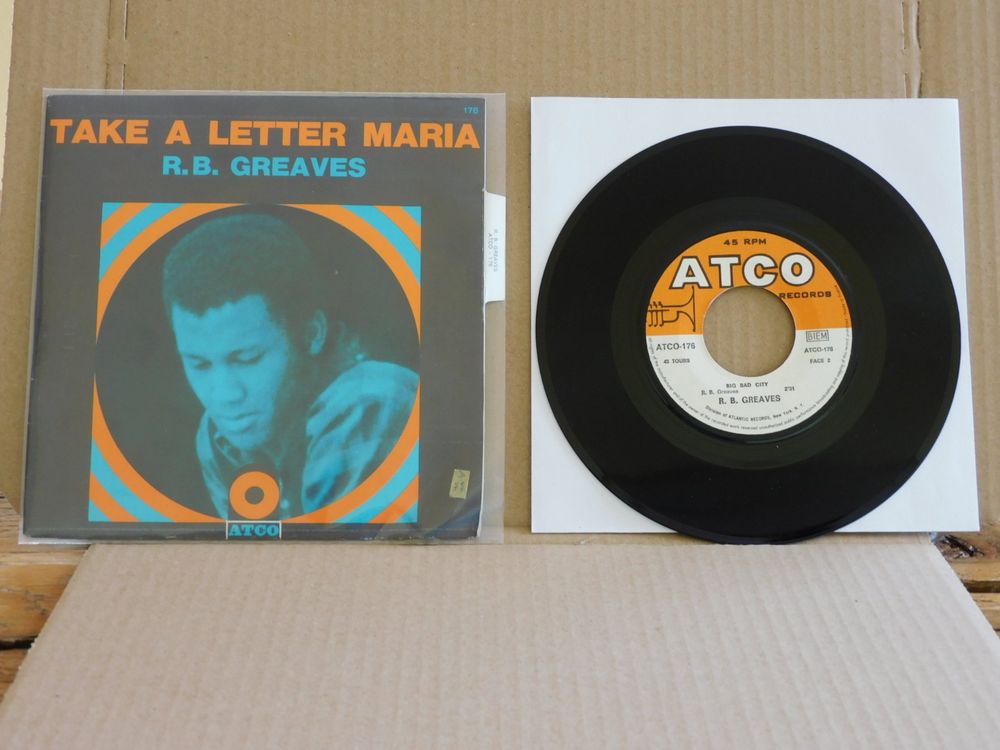 R. B. Greaves– Take A Letter Maria / Big Bad City | Kaufen auf Ricardo