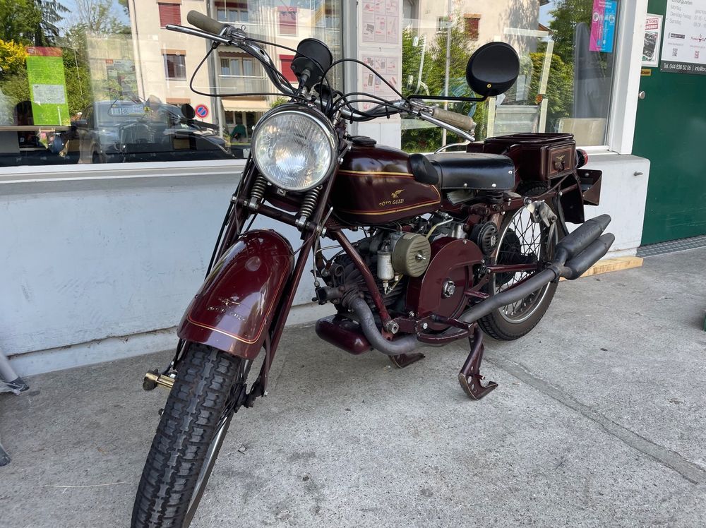 Moto Guzzi Alce 1943, Veteranenfahrzeug, läuft tiptop (Gebraucht) in ...