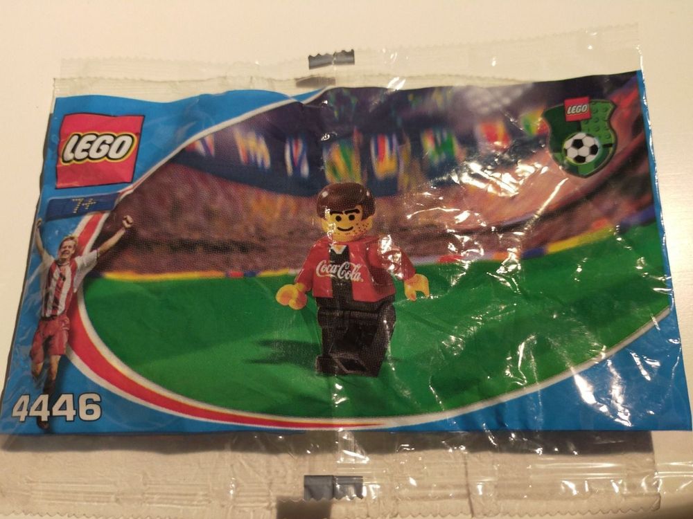 Lego 4446 Forward 1 Coca-Cola Minifigure Polybag AFOL (Neu (gemäss ...