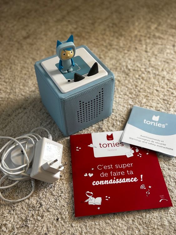 Tonie Box Blue + 1 Tonie Figure (for download content) (Gebraucht) in ...