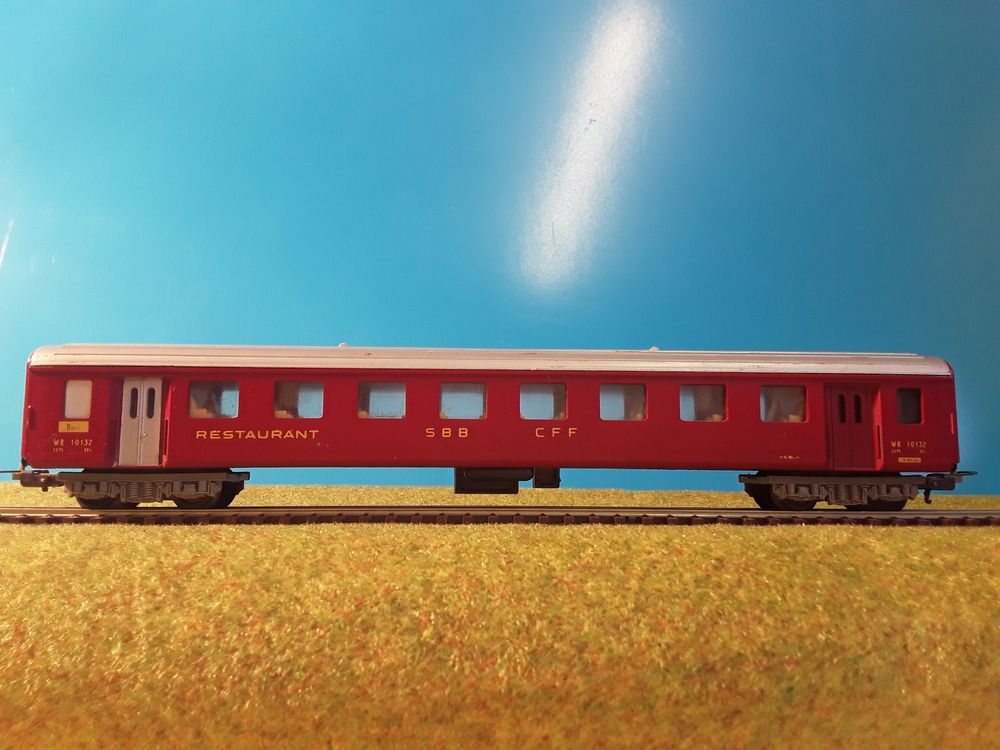 Modelleisenbahn _ SBB Restaurant Basel Personenwagen Spur H0 (Gebraucht) in Uerikon für CHF 13 ...