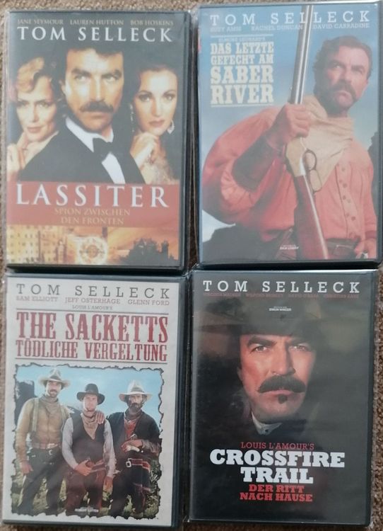 Tom Selleck Collection Western DVD (Gebraucht) in Oberurnen für CHF 12 ...
