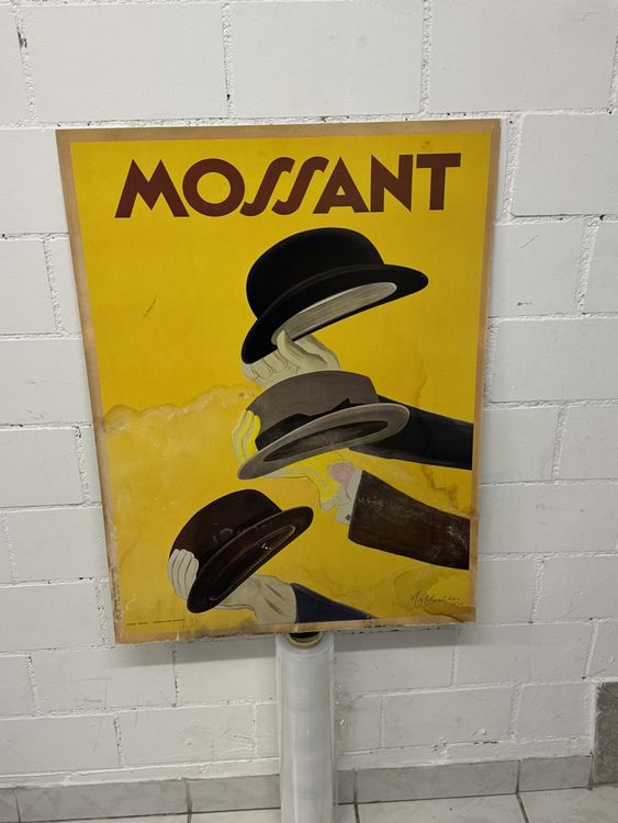 MOSSANT Vintage Plakat 1938, signiert, | Kaufen auf Ricardo