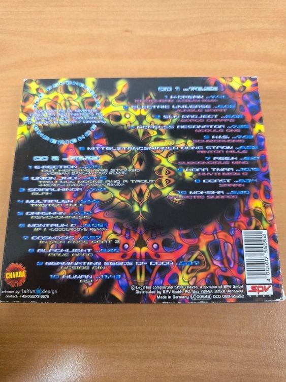 2 CDs - The Psychedelic Experience (Psy-Trance, Goa) (1999) (Gebraucht ...