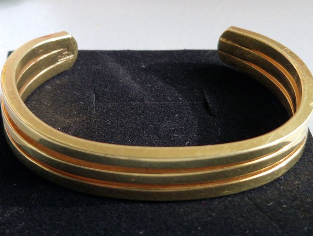 Bracelet FLOR GAL ️PLAQUÉ OR ️, Magnifique bijou! 6,5 CM (D'occasion) à ...