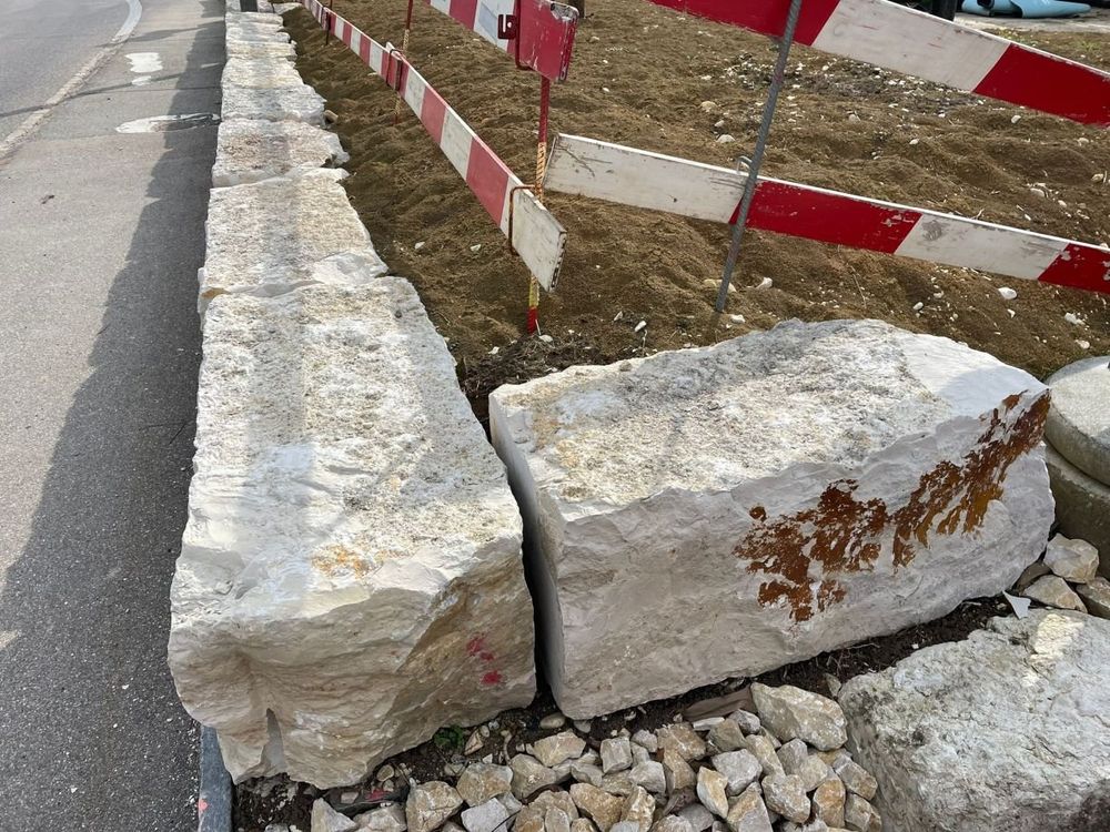 MAUERSTEINE QUADER JURA KALK KALKSTEIN GESTALTUNGSSTEINE (Neu (gemäss ...