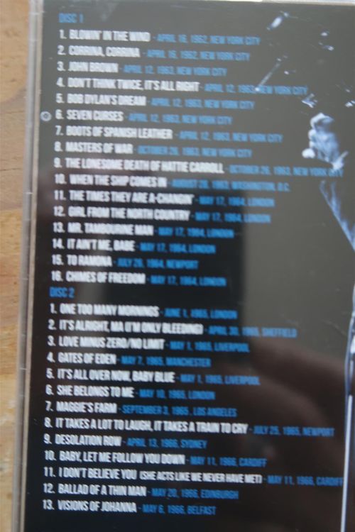 BOB DYLAN - LIVE 1962-1966 - CD | Kaufen auf Ricardo BOB DYLAN - LIVE 1962-1966 - CD | Kaufen auf Ricardo