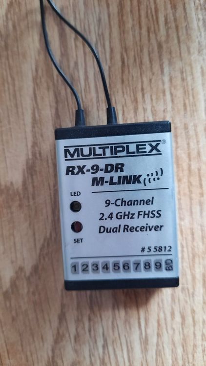 Empfänger Multiplex RX 9 DR (Gebraucht) in Niederglatt ZH für CHF 77 ...