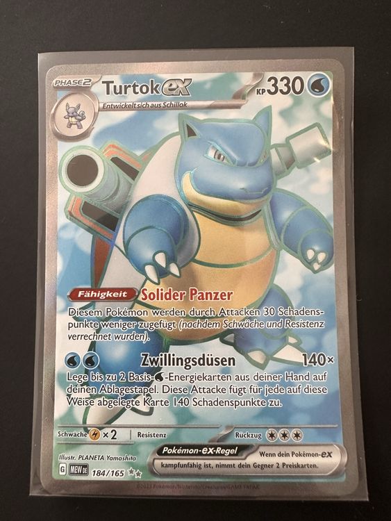 Turtok EX (Pokemon 151) (Neu (gemäss Beschreibung)) in Rudolfstetten ...