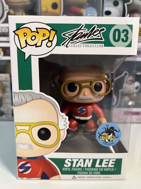 Funko POP! Marvel Stan Lee (Red Suit) Edition Limitée (2015) (Neuf avec ...