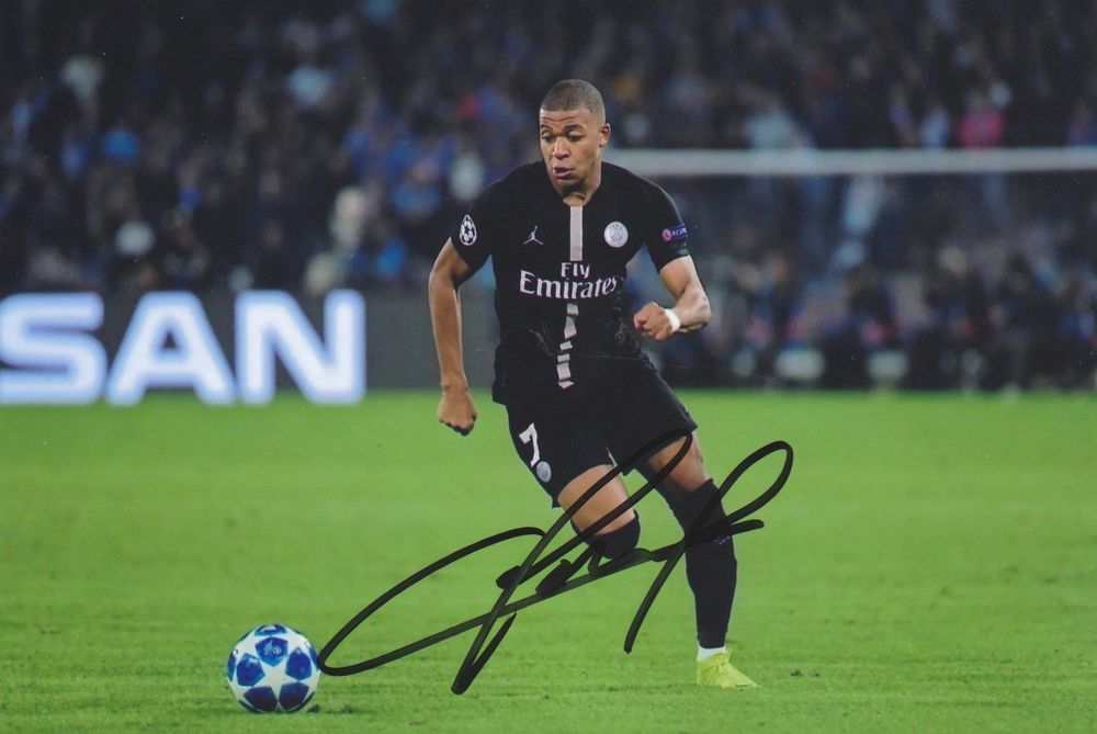 KYLIAN Mbappé / Autographe Original. (Gebraucht) in Janaillat Limousin ...