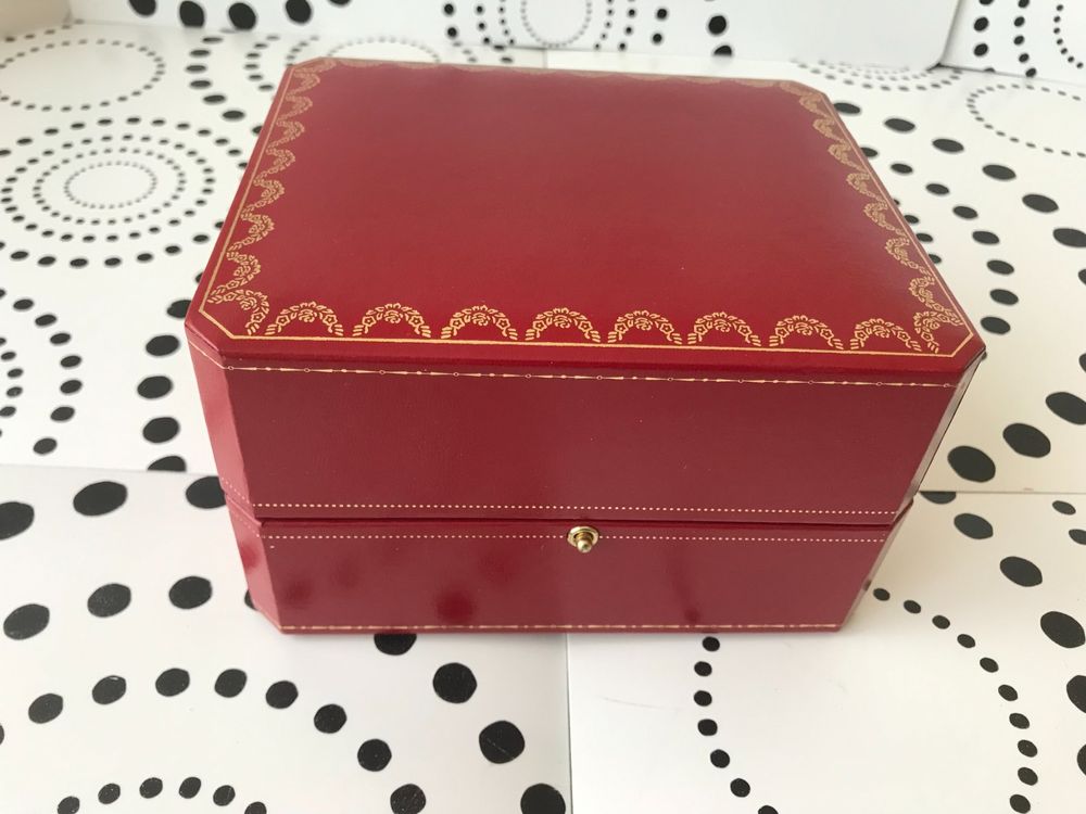 CARTIER - WATCH CASE BOX ECRIN CASE UHR SCHACHTEL !!! | Kaufen auf Ricardo