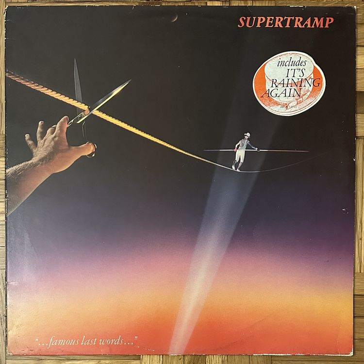 LP - Supertramp - "...Famous Last Words...” (Gebraucht) in Breganzona ...