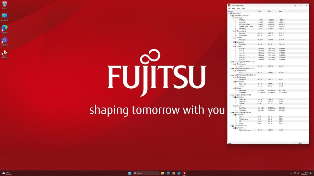 Fujitsu CELSIUS M740B Power 32GB RAM/CPU Intel® Xeon® (Gebraucht) in ...