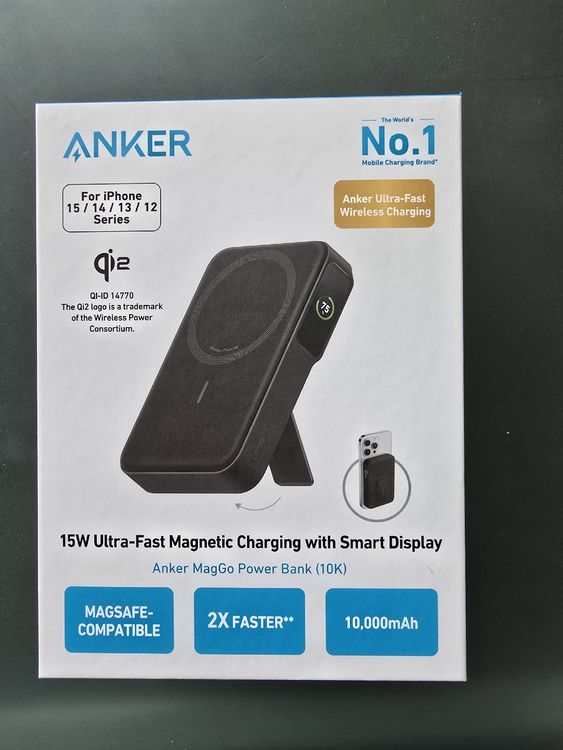 ANKER MAG GO POWERBANK NEU WIRELESS USB-C | Kaufen auf Ricardo