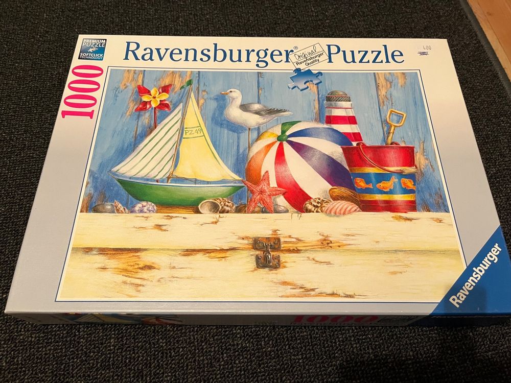 Ravensburger Puzzle - Am Strand - 1000 Teile (Gebraucht) in Stans für CHF 7 – mit Lieferung auf ...